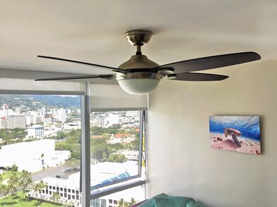 Ceiling Fan Installation - PRO Electrician Honolulu, Hawaii